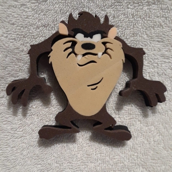 Warner Bros. | Other | Vintage Looney Tunes Taz Cut Out Magnet | Poshmark